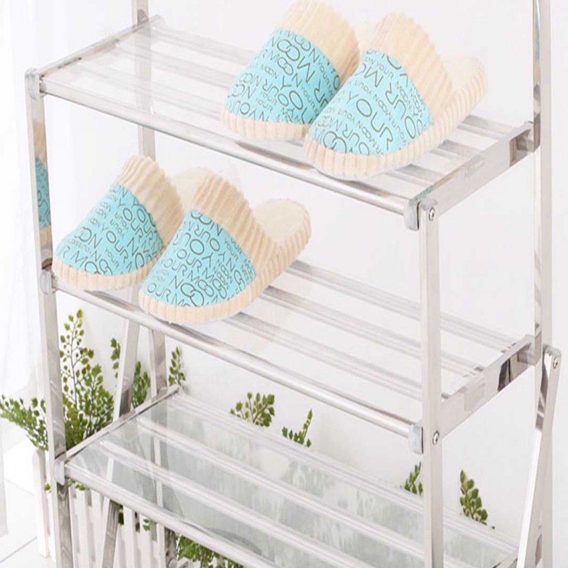 Stainless Steel Foldable Shoe Rack | Home Accessories | Shopright.pk