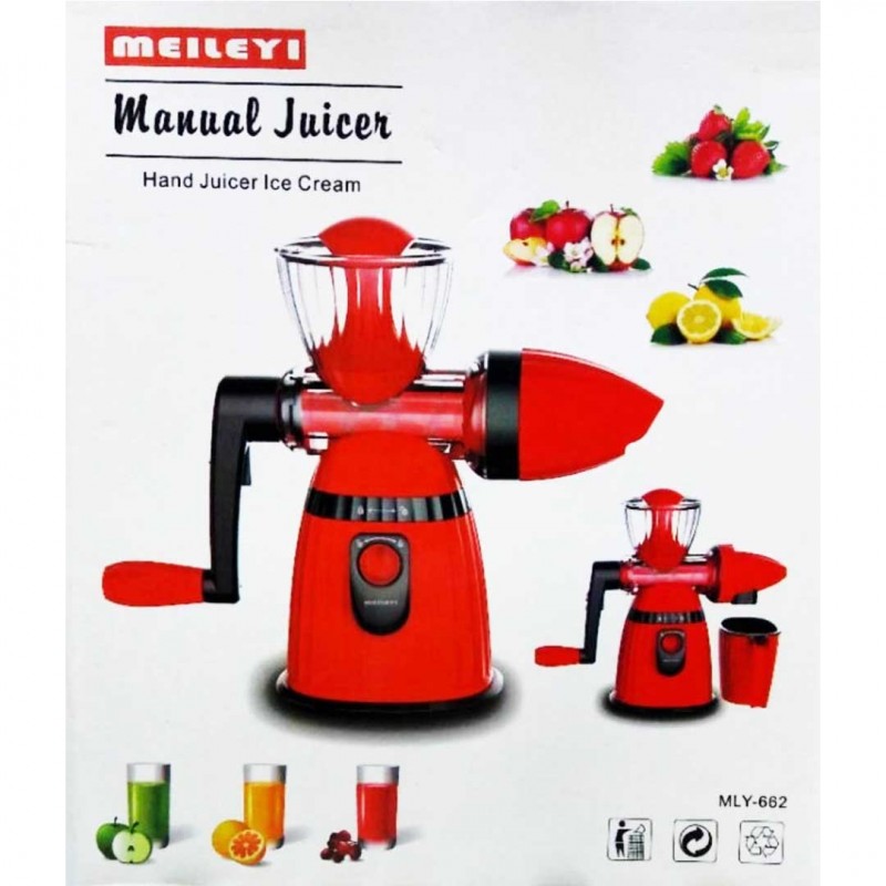 1 Manual Juicer & Ice Cream Machine