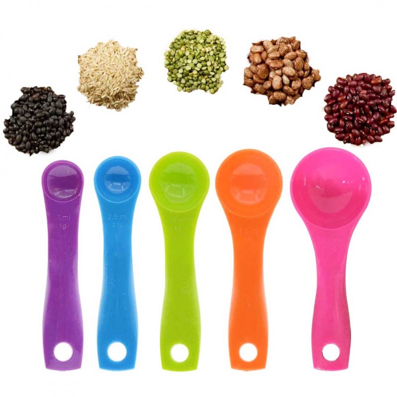 Plastic Measuring Spoons Accurately Measure Ingredients for Baking and ...