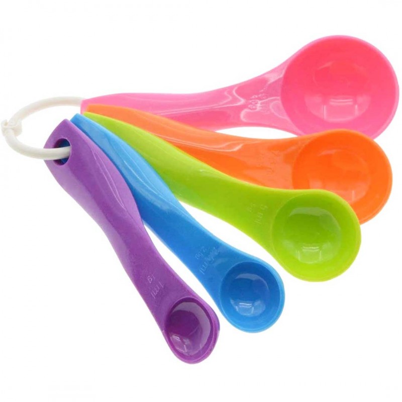 Plastic Measuring Spoons Accurately Measure Ingredients for Baking and ...