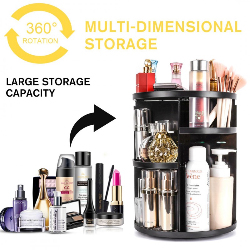 Rotating Makeup Organizer