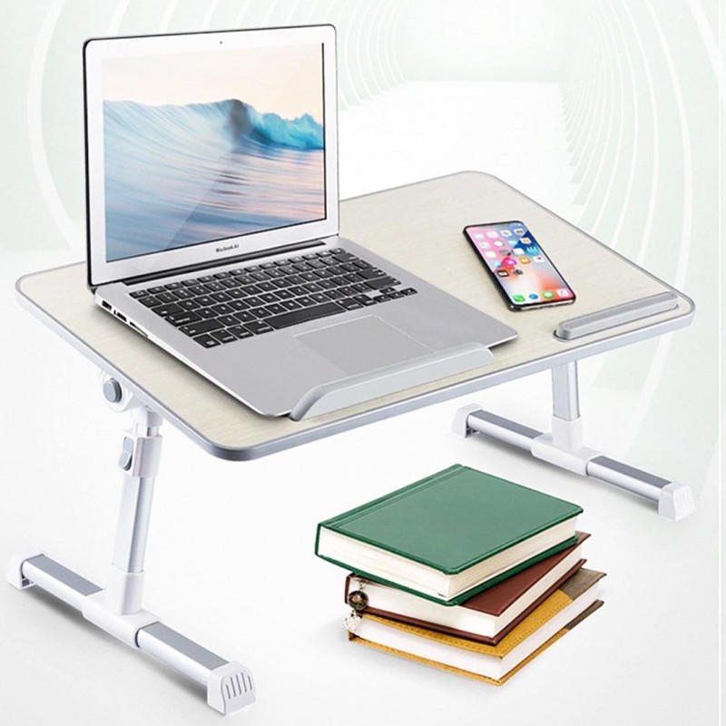 Ergomanic Wooden Laptop table with Cooling Fan