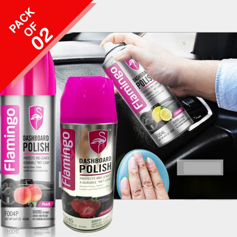 Flamingo Dashboard Polish – 450 ml – Lemon