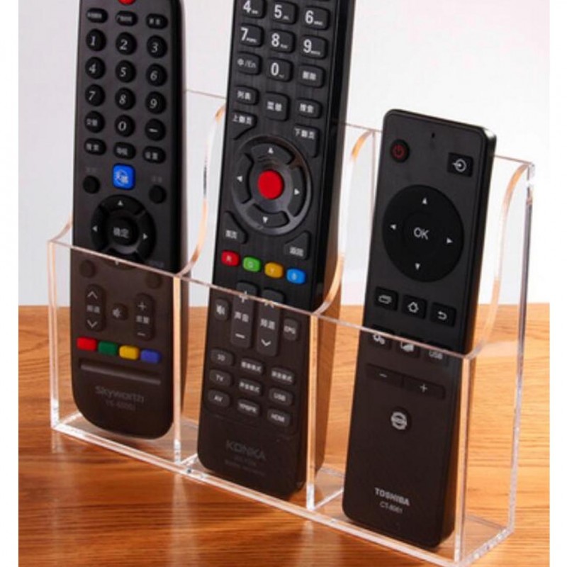 Remote Control Rack With 3 Divider