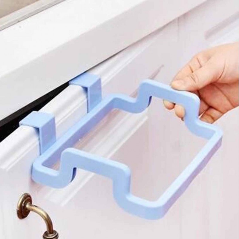 Door Bracket Style Trash Bin Holder