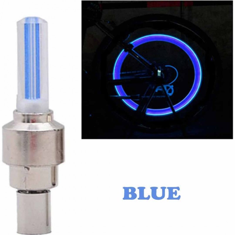 Colorful Glowing Car, Motor Cycle Tyre Valve Caps Firefly Led Wheel ...