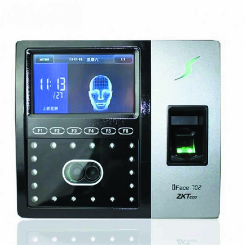 Zkteco 702 I Face Id And Thumb Attendance Machine
