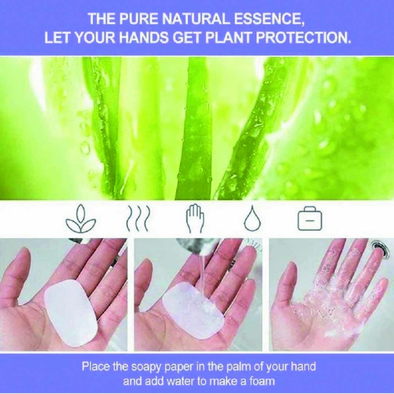 Portable Hand Washing Paper Soap