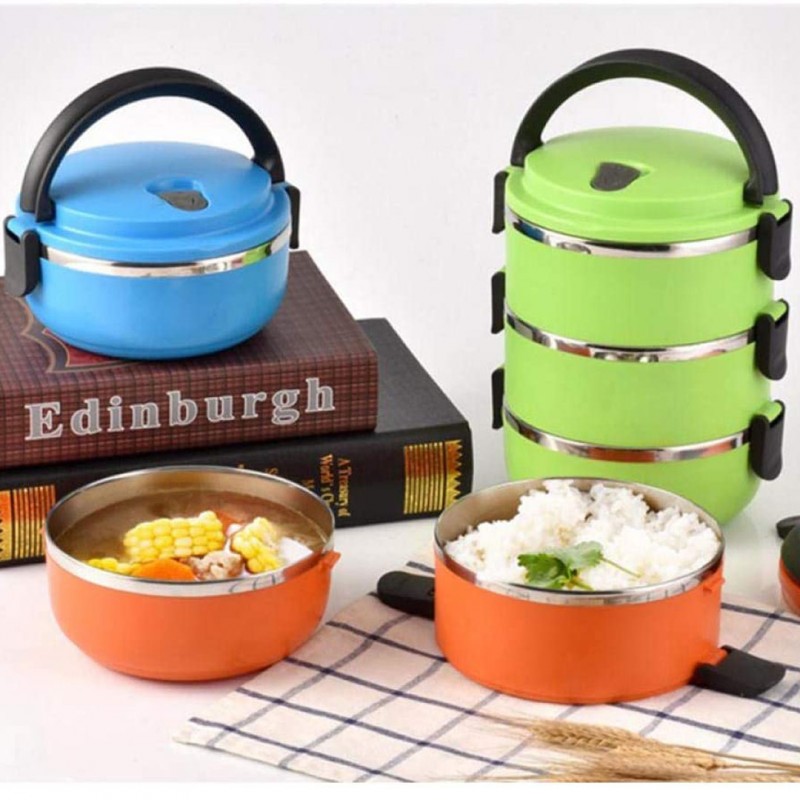 3 Layers Lunch Box & 2 Layers Lunch Box (Buy 1 Get 1 Free) | ShopRight ...