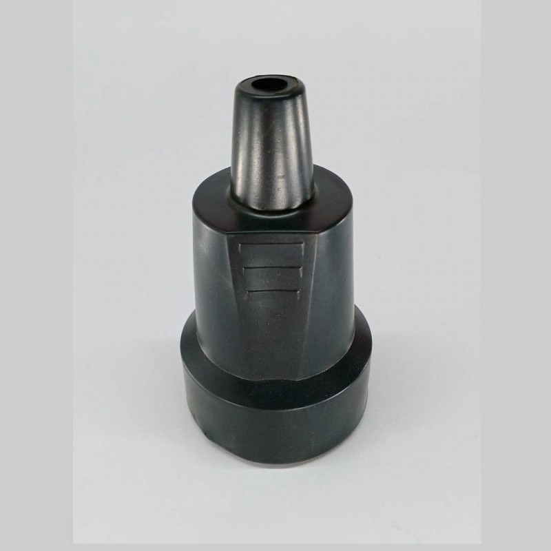 Female to Male Electrical Plug Adapter Black French Standard Socket
