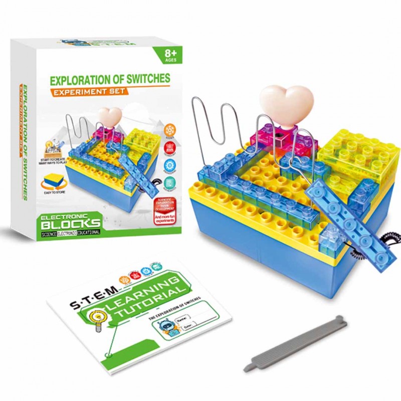 STEM Electronic Building Blocks Exploration Of Switches Experiment Set
