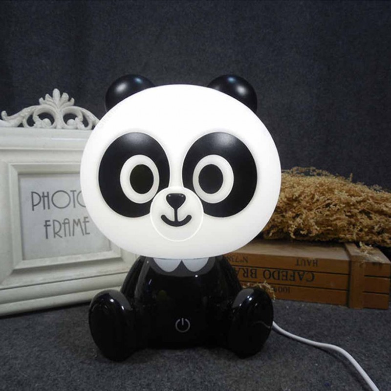 Kids Cartoon Led Panda Usb Night Lights