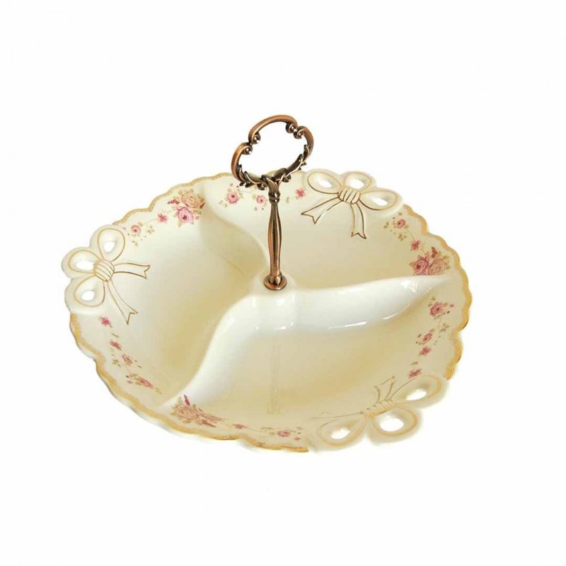 Three Compartment Tray Divided Food Tray for Portion Control and ...