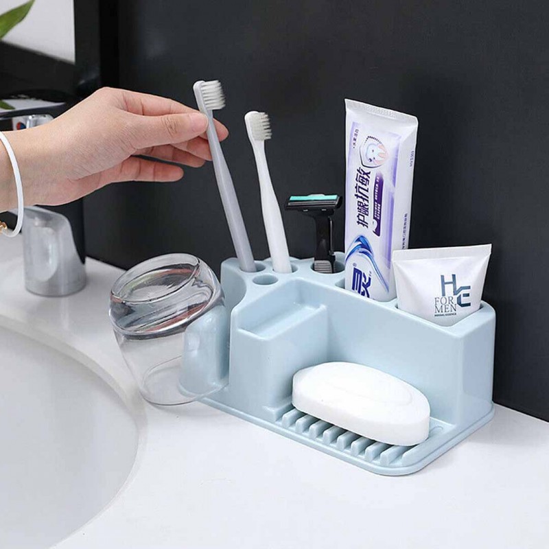 Toothbrush Toothpaste Soap Holder Rack