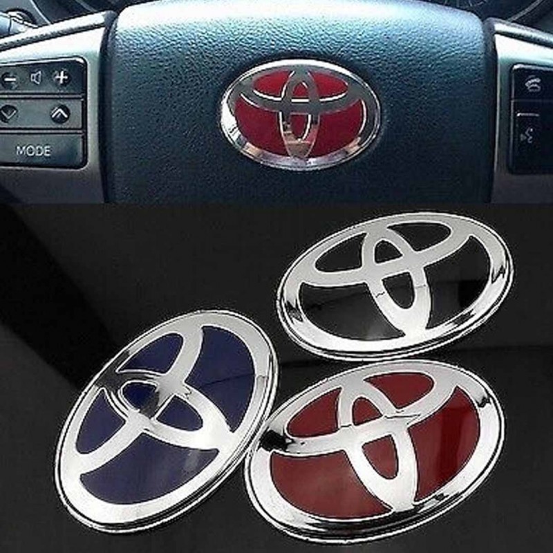 Car Steering Wheel Emblem Cover Sticker
