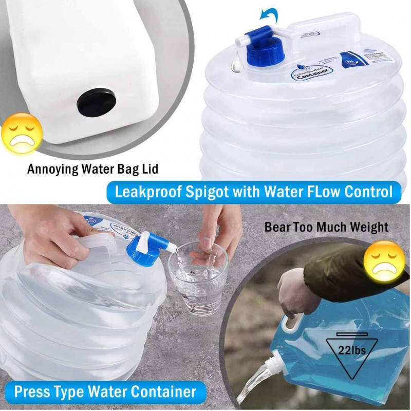 Collapsible Water Container 5L