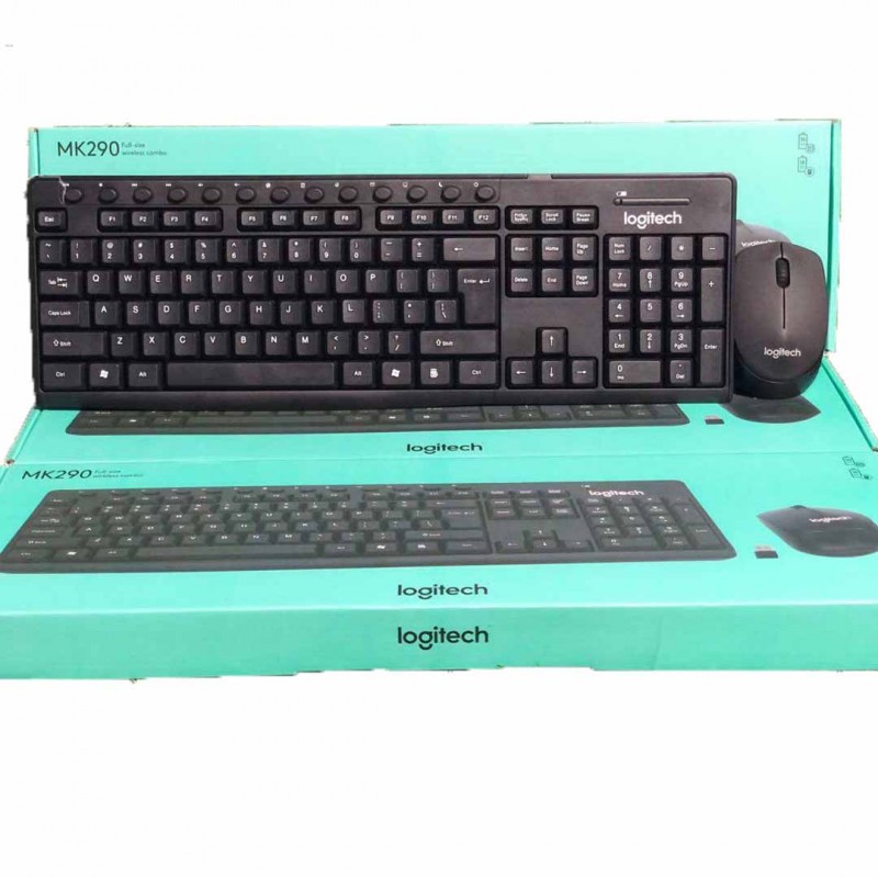 Logitech Wireless Combo Keyboard Mk290 | Shopright.pk