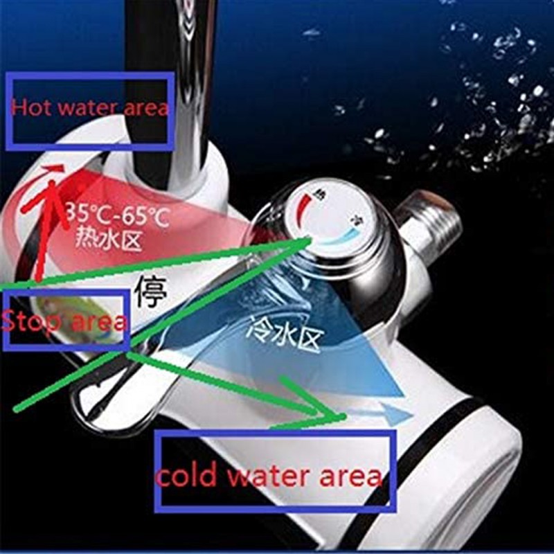 Digital Display Instant Hot Water Tap