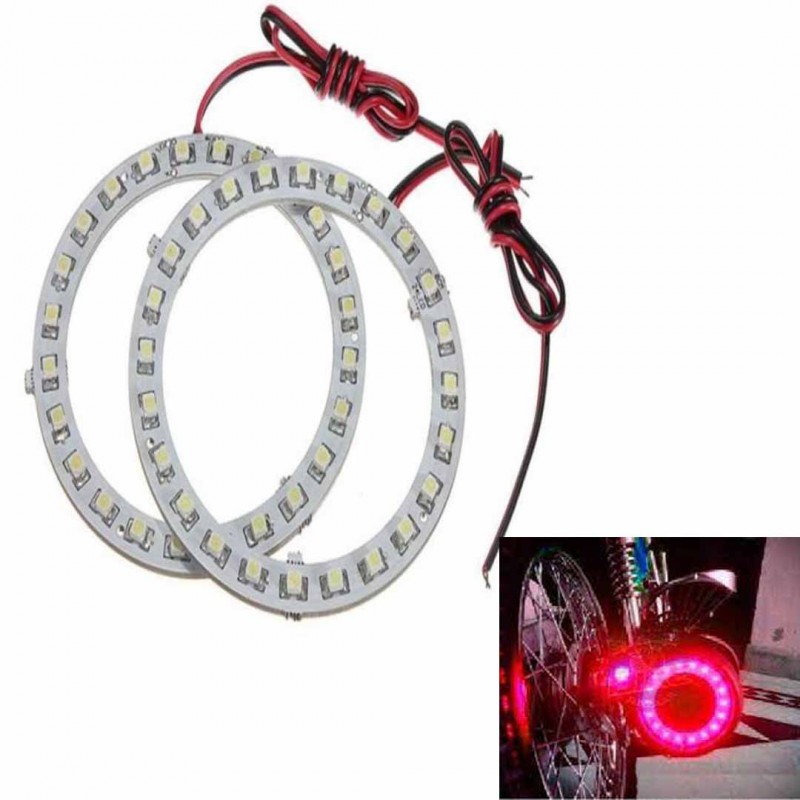 Bike Silencer Light Horn Light Circle Led