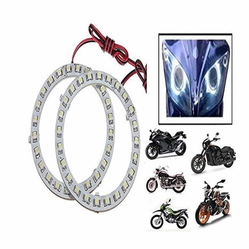 Bike Silencer Light Horn Light Circle Led
