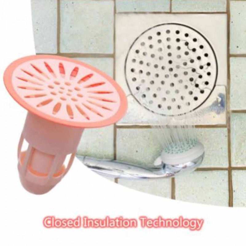 Insect Anti-odor Bathroom Round Silicone Deodorant Floor Drain