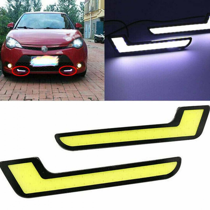 L Shaped DRL Super Bright Daytime Running