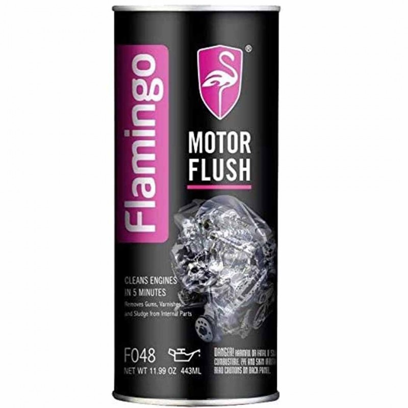 Car Motor Flush Engine Cleaner 443ml - Flamingo Brand