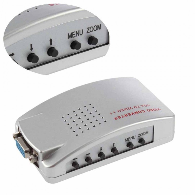 Vga To Audio Video Conversion Box | Shopright.pk