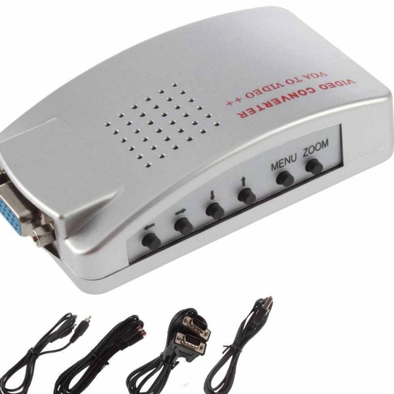 Vga To Audio Video Conversion Box | Shopright.pk