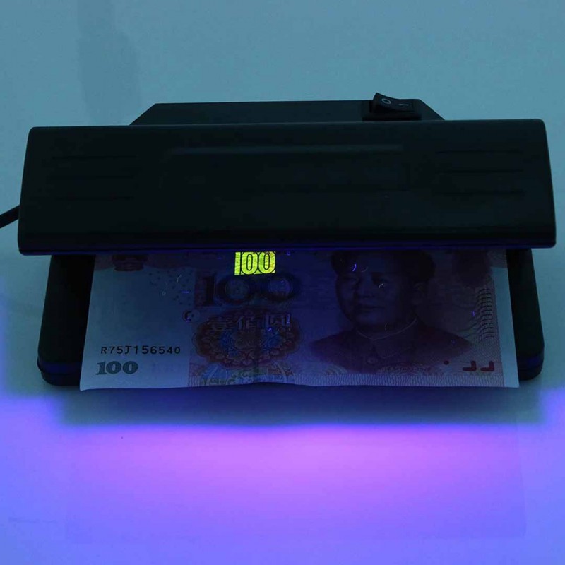 UV Light Counterfeit Bill Currency Money Detector