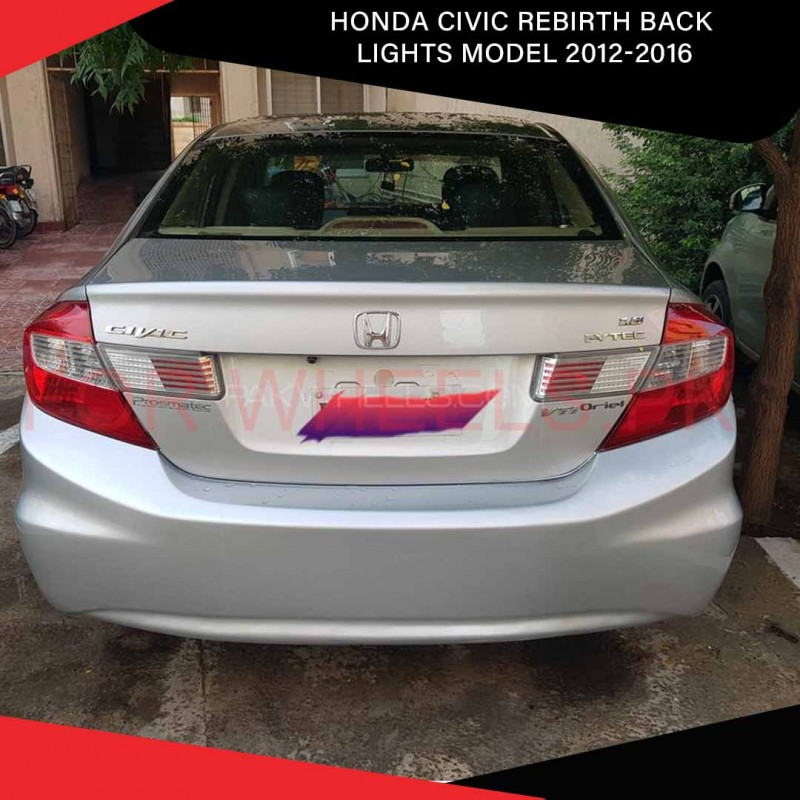 Honda Civic Rebirth Back Lights Model 2012-2016