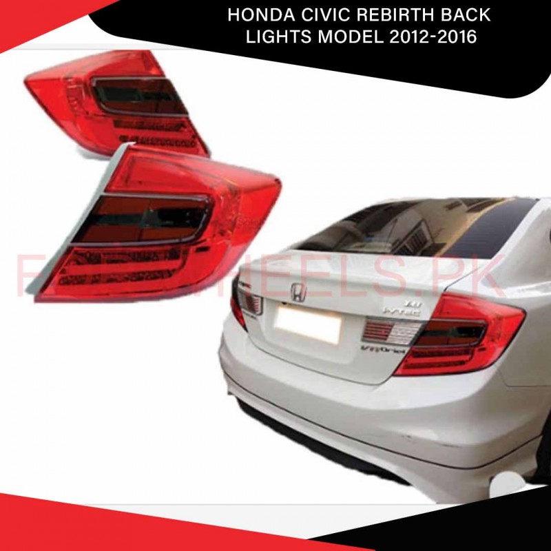 Honda Civic Rebirth Back Lights Model 2012-2016