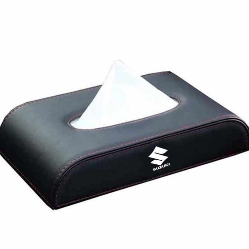 Suzuki Logo Car Tissue Box