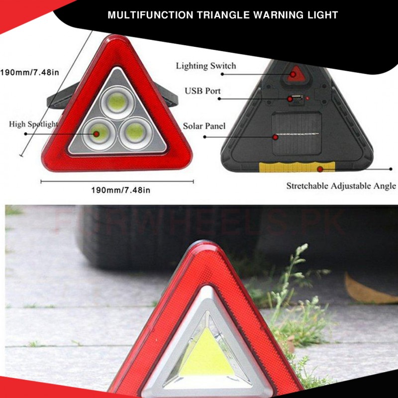 Multifunction Triangle Warning Light
