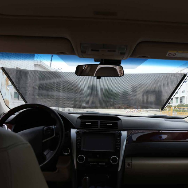 Universal Car Windshield Roller Sun Shade Small | Automotive ...