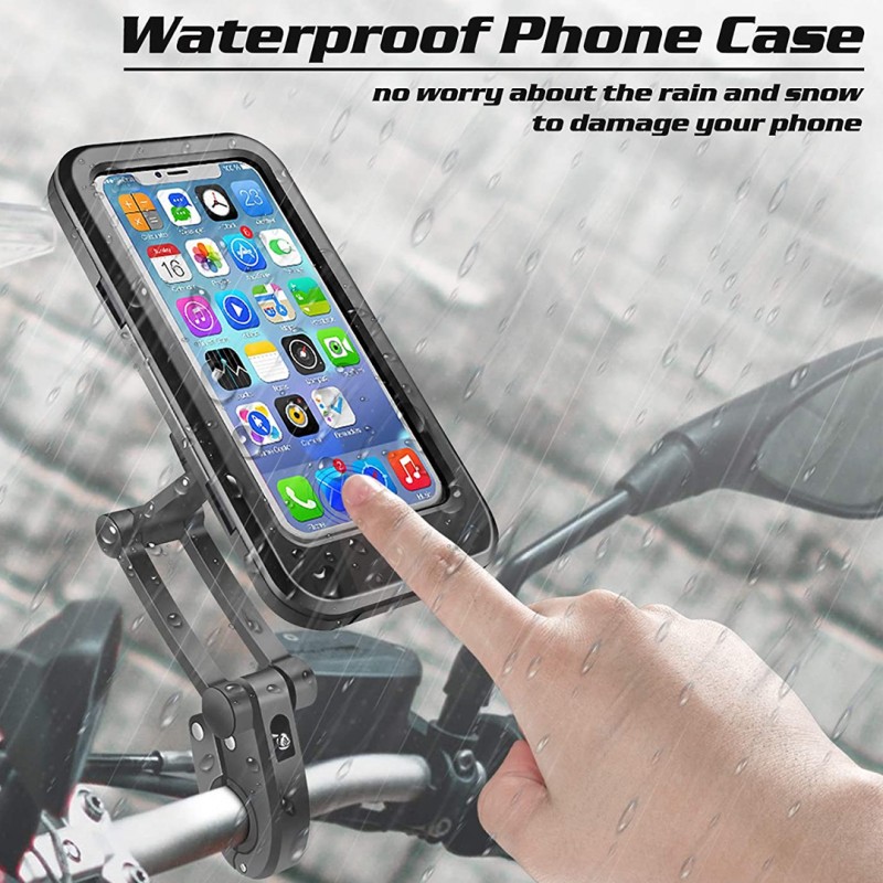 Waterproof Phone Stand Bicycle and Bike Handlebar Mobile Support Mount