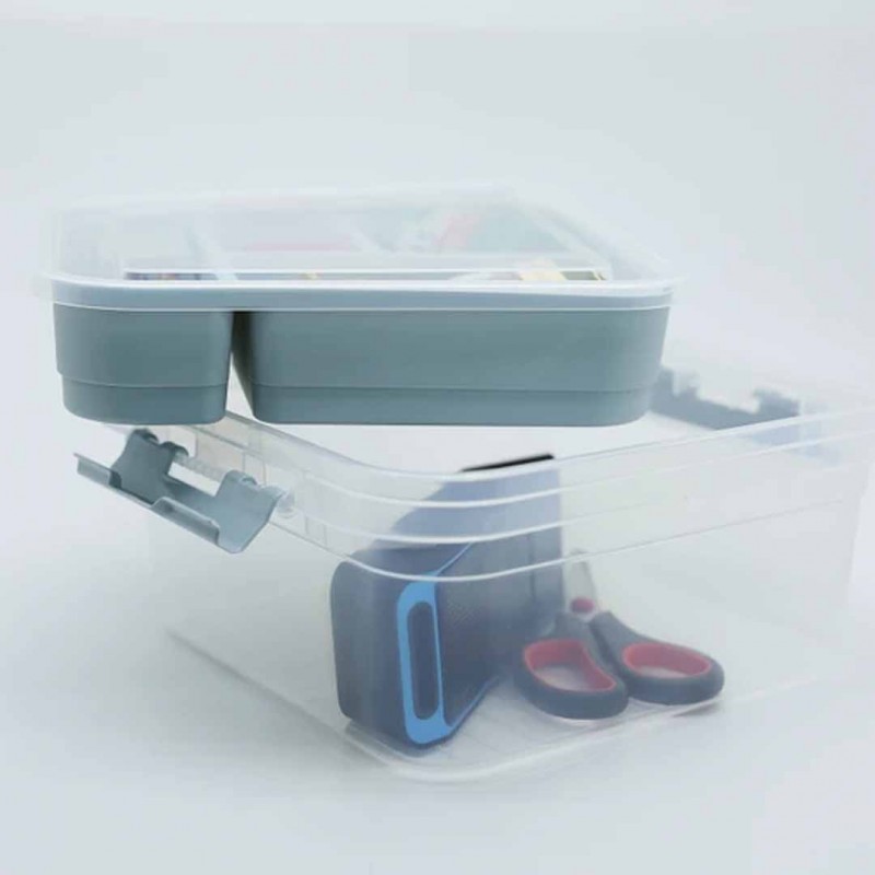 Multipurpose Double Organizer Storage Box