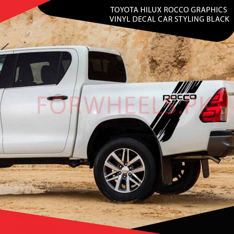 Toyota Hilux Rocco Graphics Vinyl Decal Car Styling Trunk Decor Sticker ...