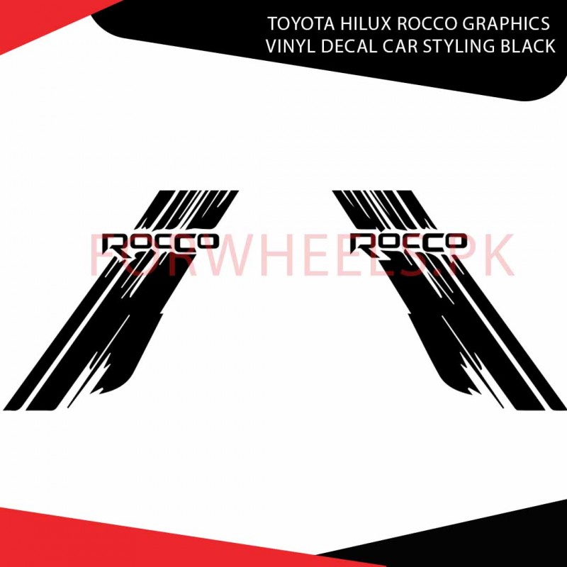 Toyota Hilux Rocco Graphics Vinyl Decal Car Styling Trunk Decor Sticker ...