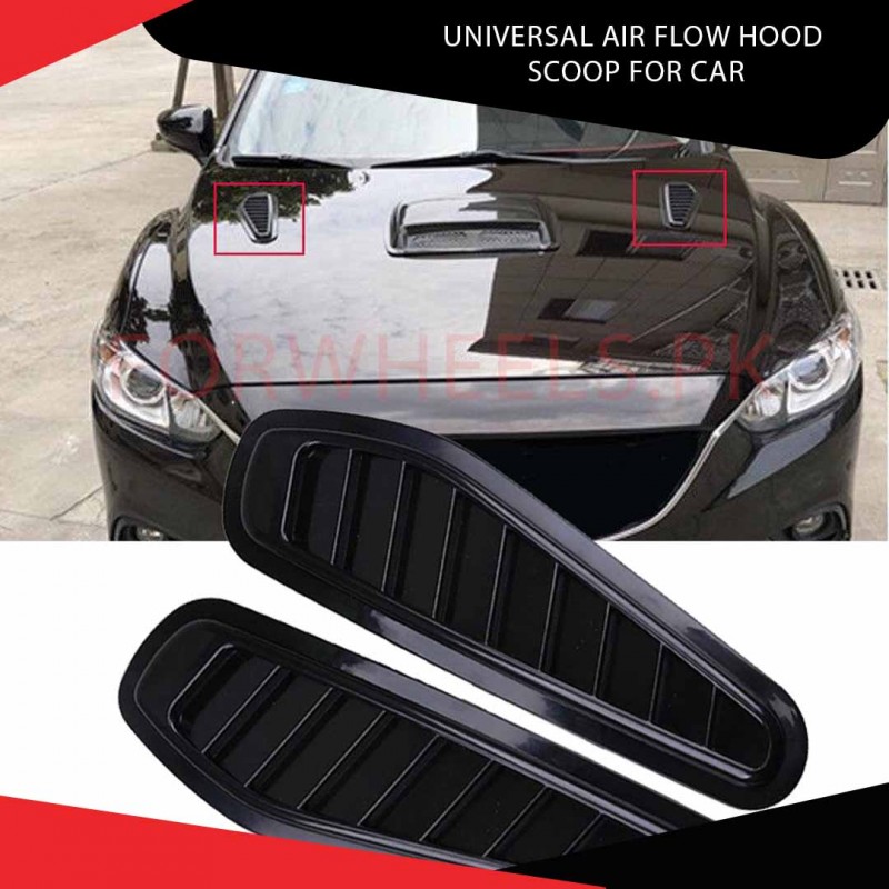 Universal Air Flow Hood Scoop For Car