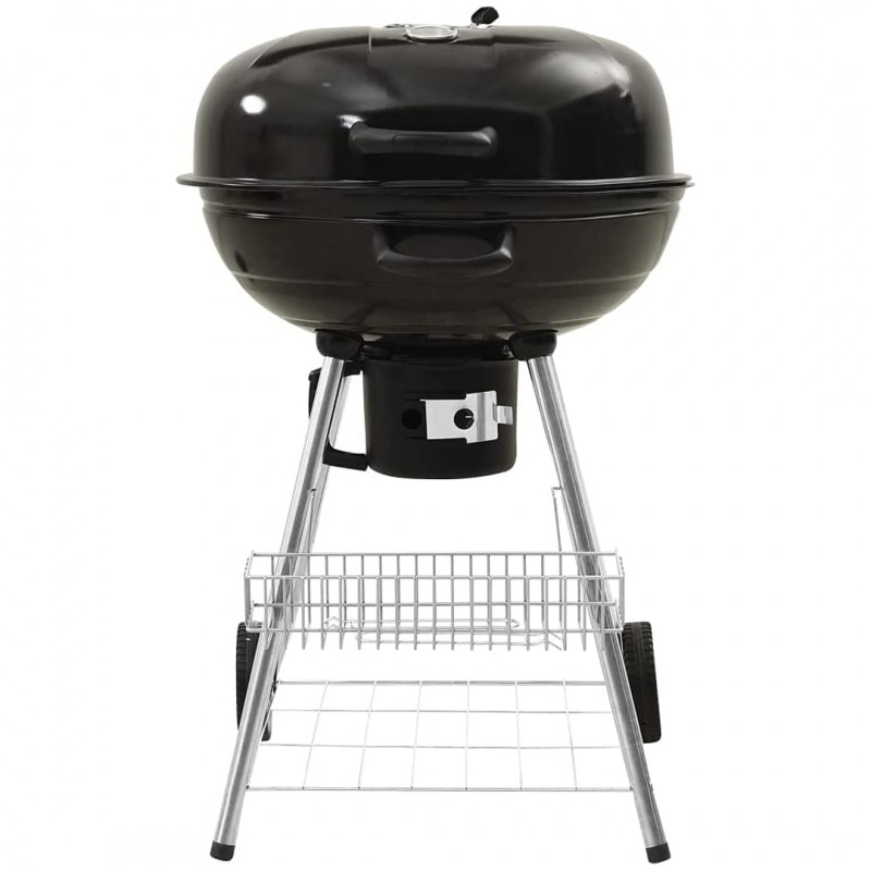 Heavy Duty Outdoor Charcoal BBQ Grill with Ash Catcher