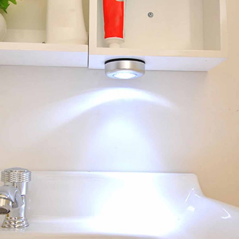 LED Push Button Tap Light