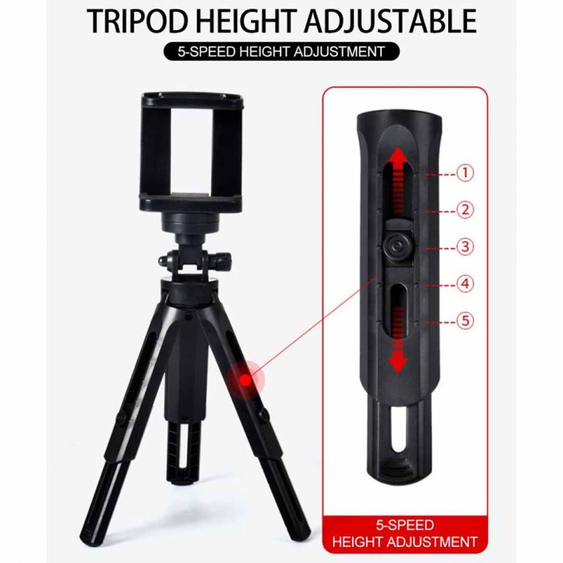 Mini Foldable Desktop Tripod Stand