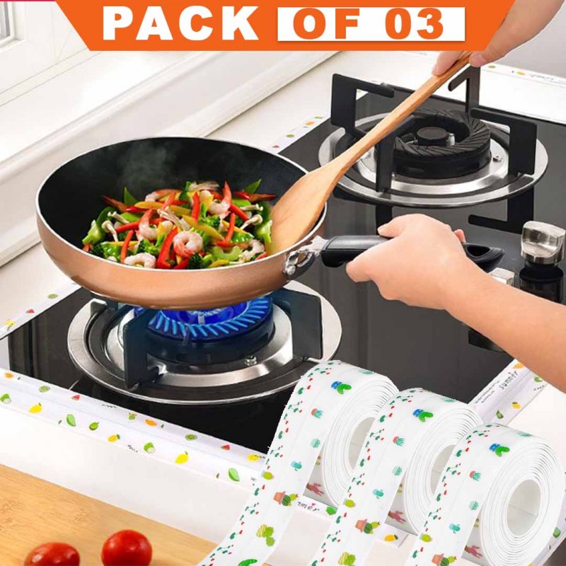 Kitchen Sink Seam Stickers Self Adhesive Adhesive Tape Pack of 03