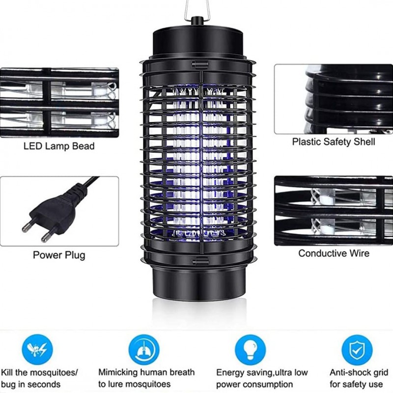 Electric Mosquito Fly Bug Insect Killer Lamp