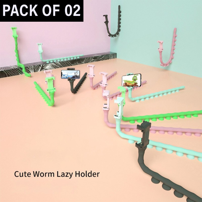 Snake Mobile Stand Silicon Pack Of 02