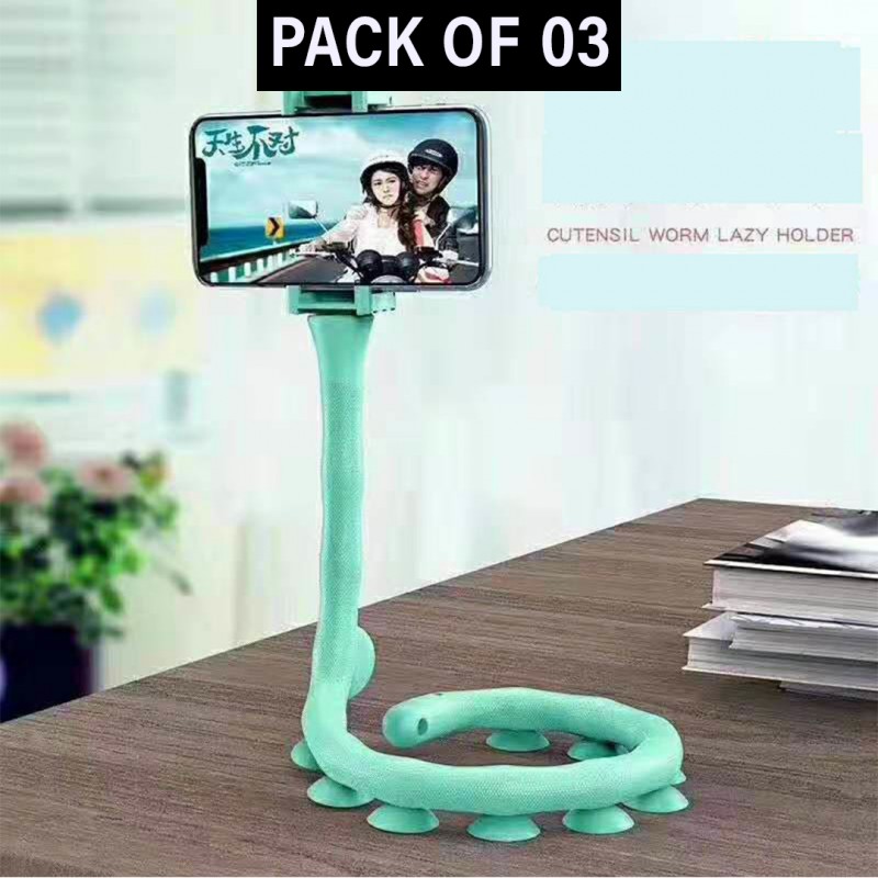Snake Mobile Stand Silicon Pack Of 02Snake Mobile Stand Silicon Pack Of 03