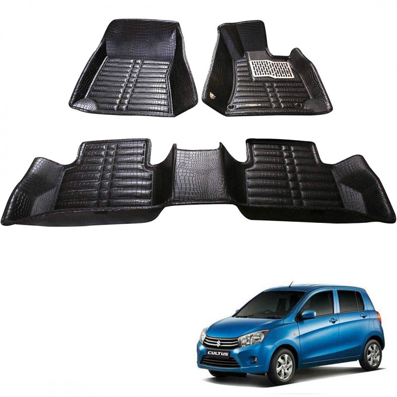 Car 5d Floor Mats (Suzuki Cultus 2021-2022 Black Color)