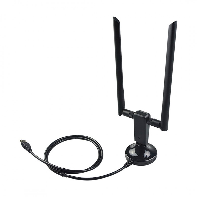 Alfa Wifi Usb W136 3dbi Rtl 8192 Dual Antena Adopter 300 Mb | Shopright.pk
