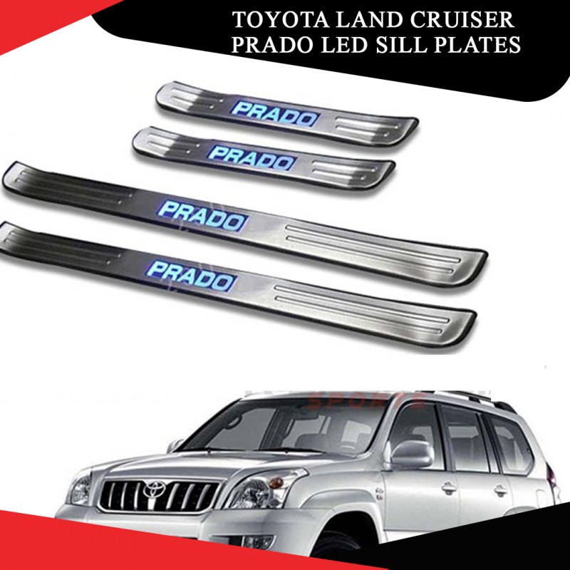 Toyota Land Cruiser Prado Led Sill Plates
